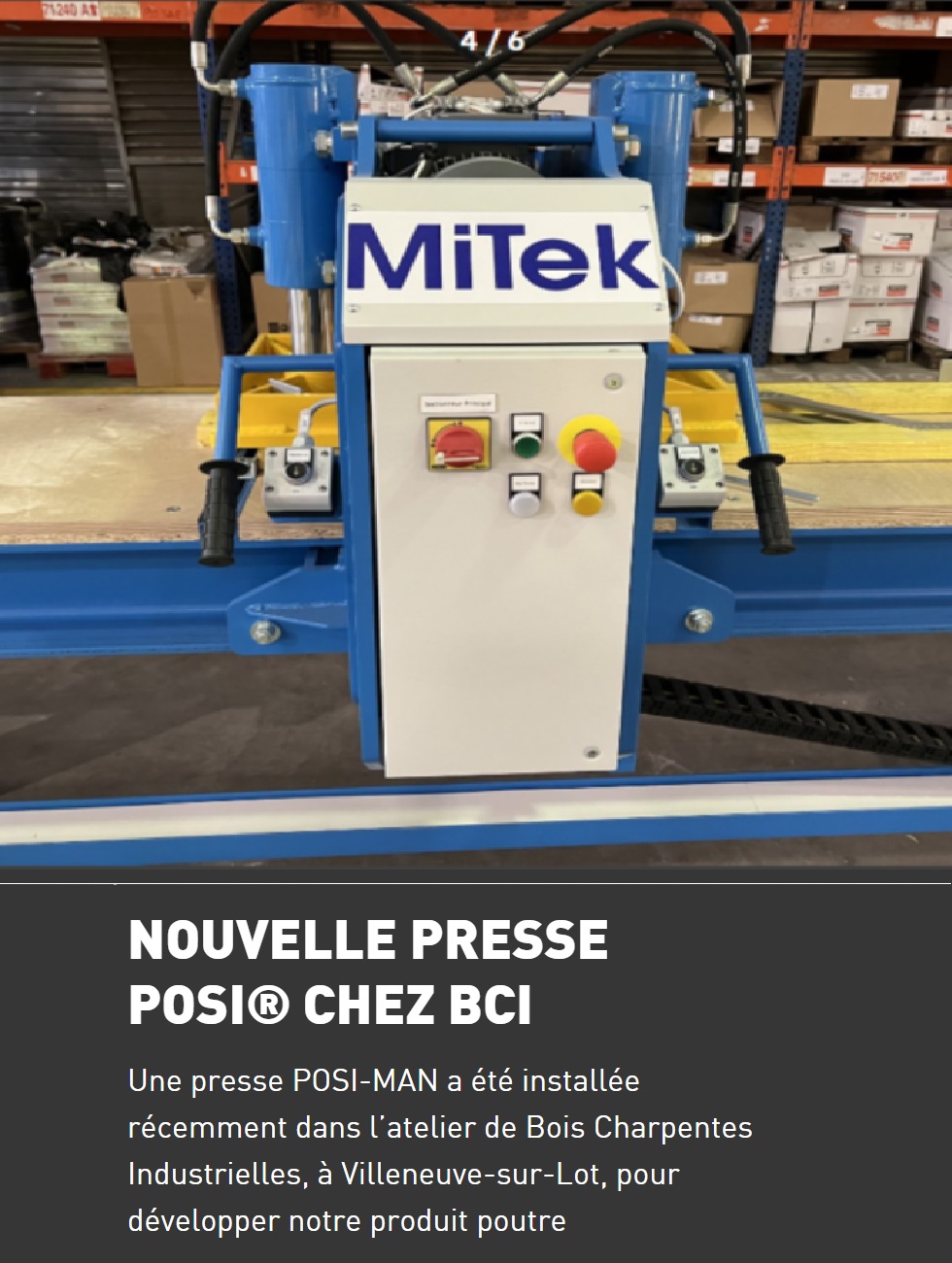 Médiathèque Posi – MiTek France